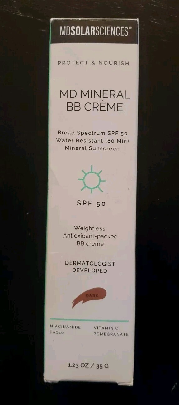 Md Solar Sciences BB Cream SPF50 Sunscreen (1.23oz/35g) New | eBay