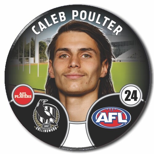 2022 AFL Collingwood - POULTER, Caleb | eBay