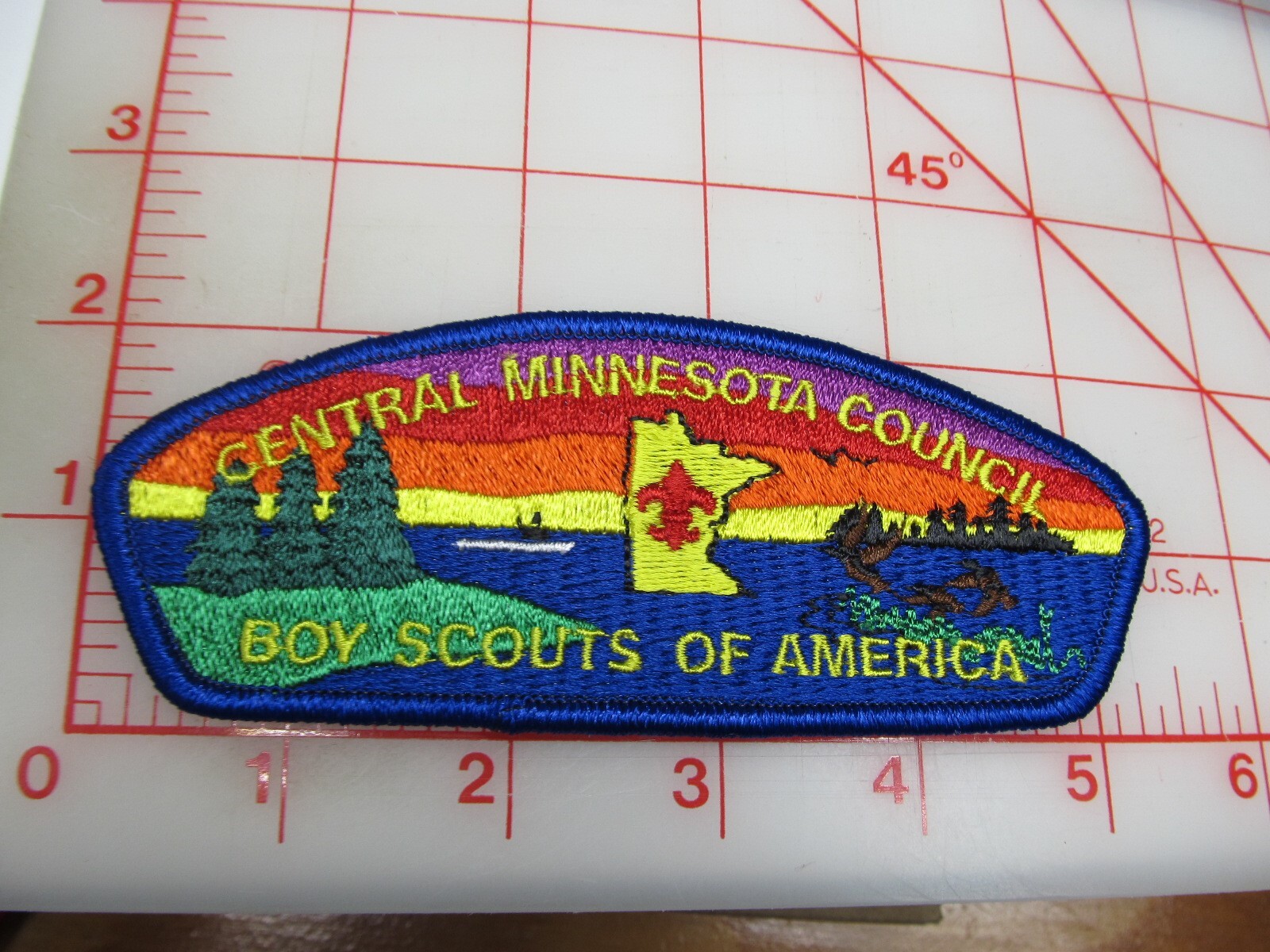 Central Minnesota Council CSP collectible S-3 ? patch (m25) | eBay