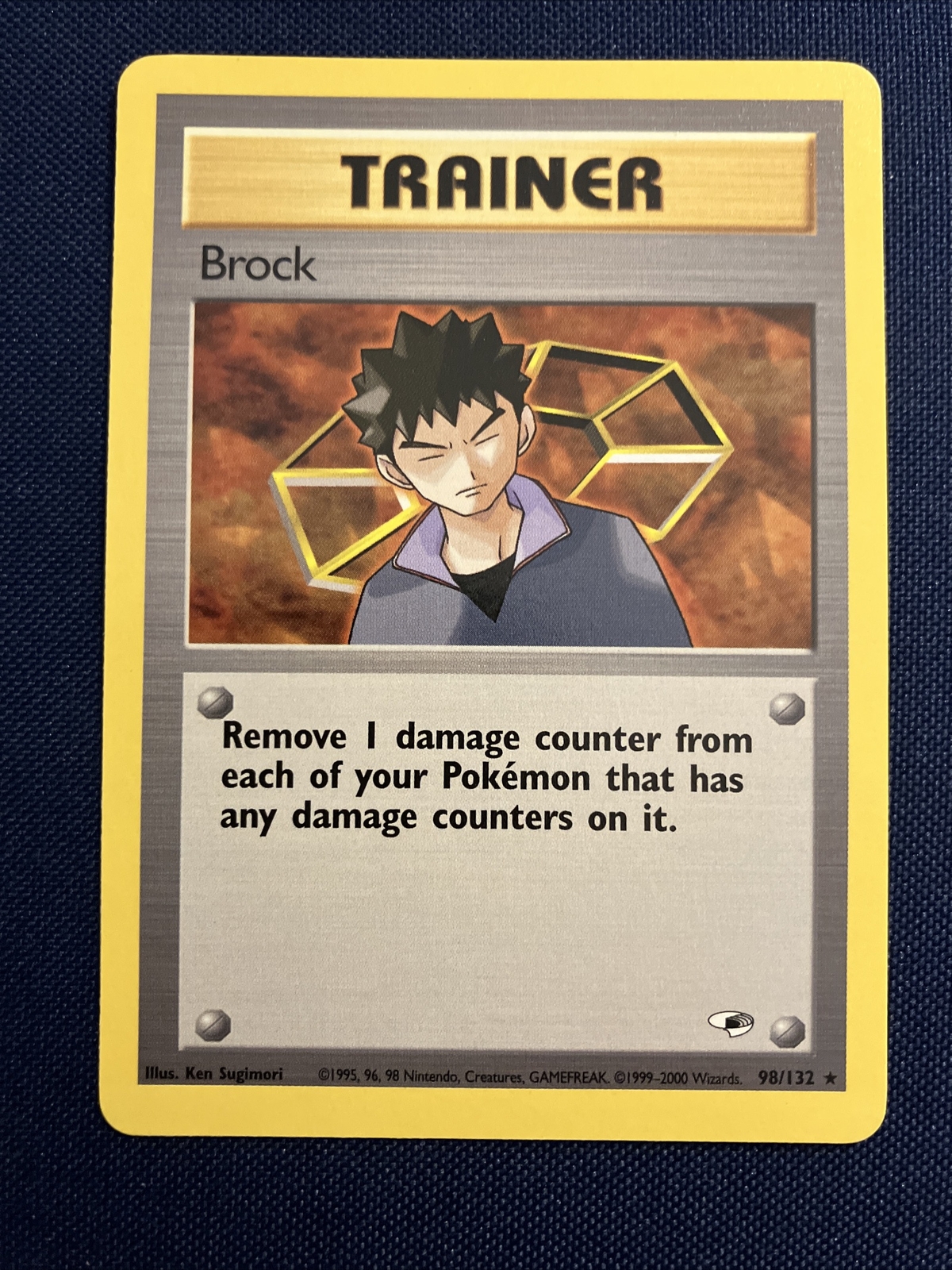 Pokémon TCG Brock Gym Heroes 98/132 Regular Unlimited Rare | eBay
