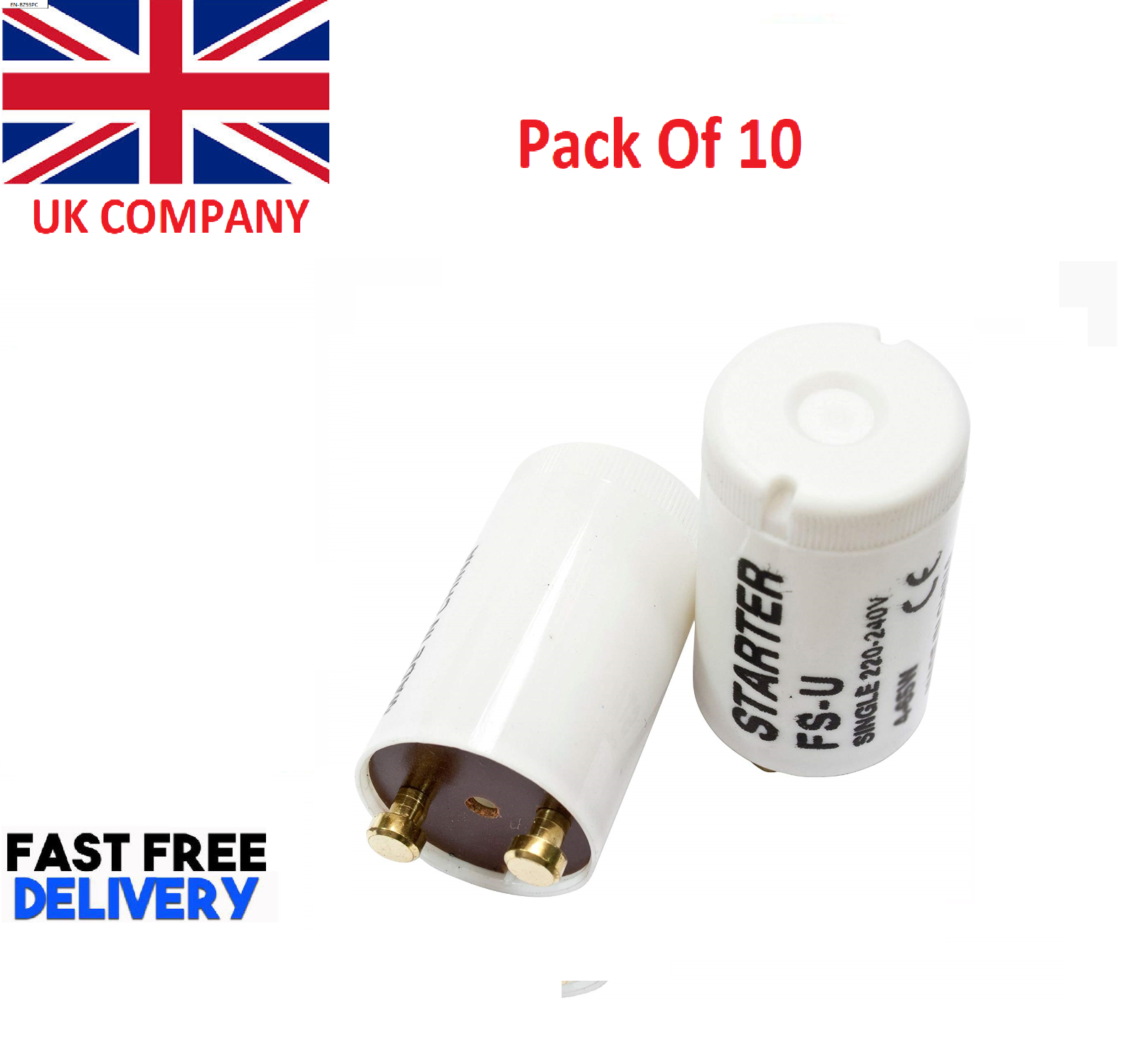 10 x FSU Fluorescent Light Starter 4-80W 220-250V- FSU | eBay
