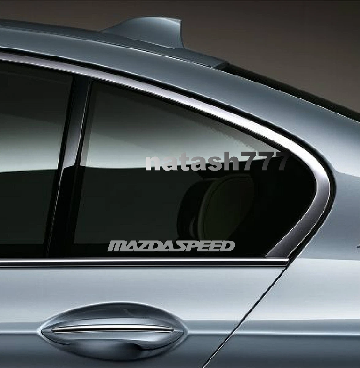 Mazdaspeed Decal
