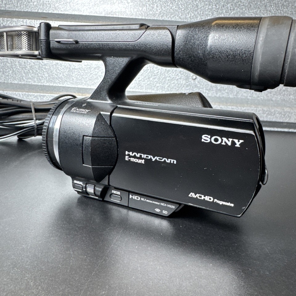 Sony NEX-VG20 HD Handycam Camcorder Sony E - great condition! | eBay