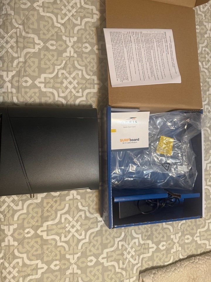 Arris SURFboard G34 Cable Modem Router Combo - PreOwned w/Box No ...