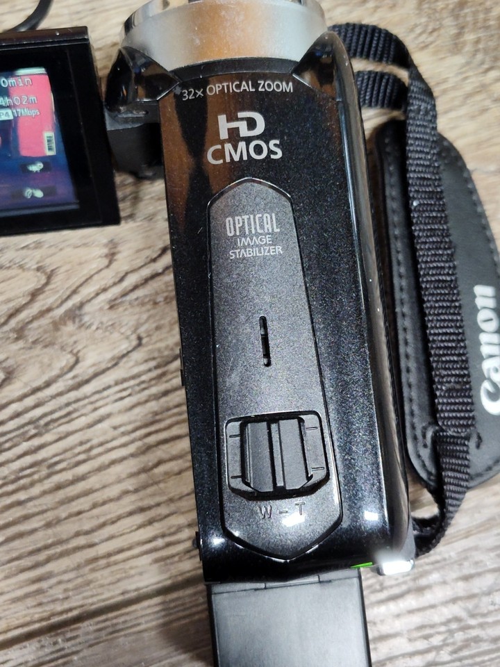 Canon VIXIA HF R42 HD Camcorder – 32GB SSD 53x Zoom Wi-Fi 64GB SD Card ...