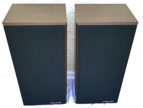 Polk Audio Monitor 5b Speakers vintage sound great | eBay
