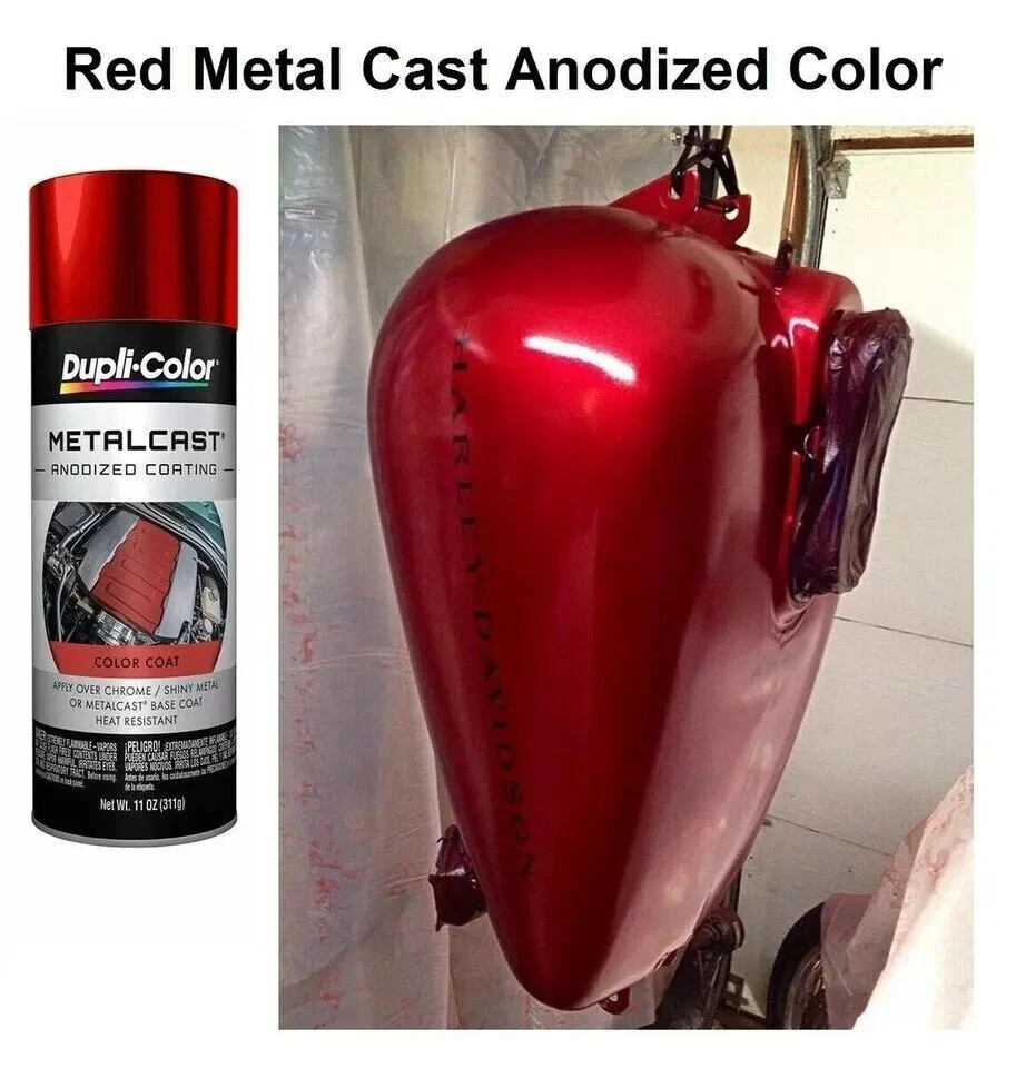 Red Anodized Coating Spray Gloss Brake Engine Custom Caliper Paint High ...