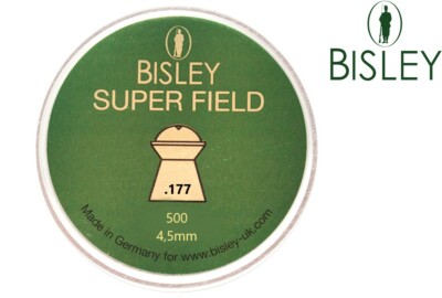 Bisley Super Field Pellets .177 Cal 4.5mm Airgun Rifle Target Hunting ...