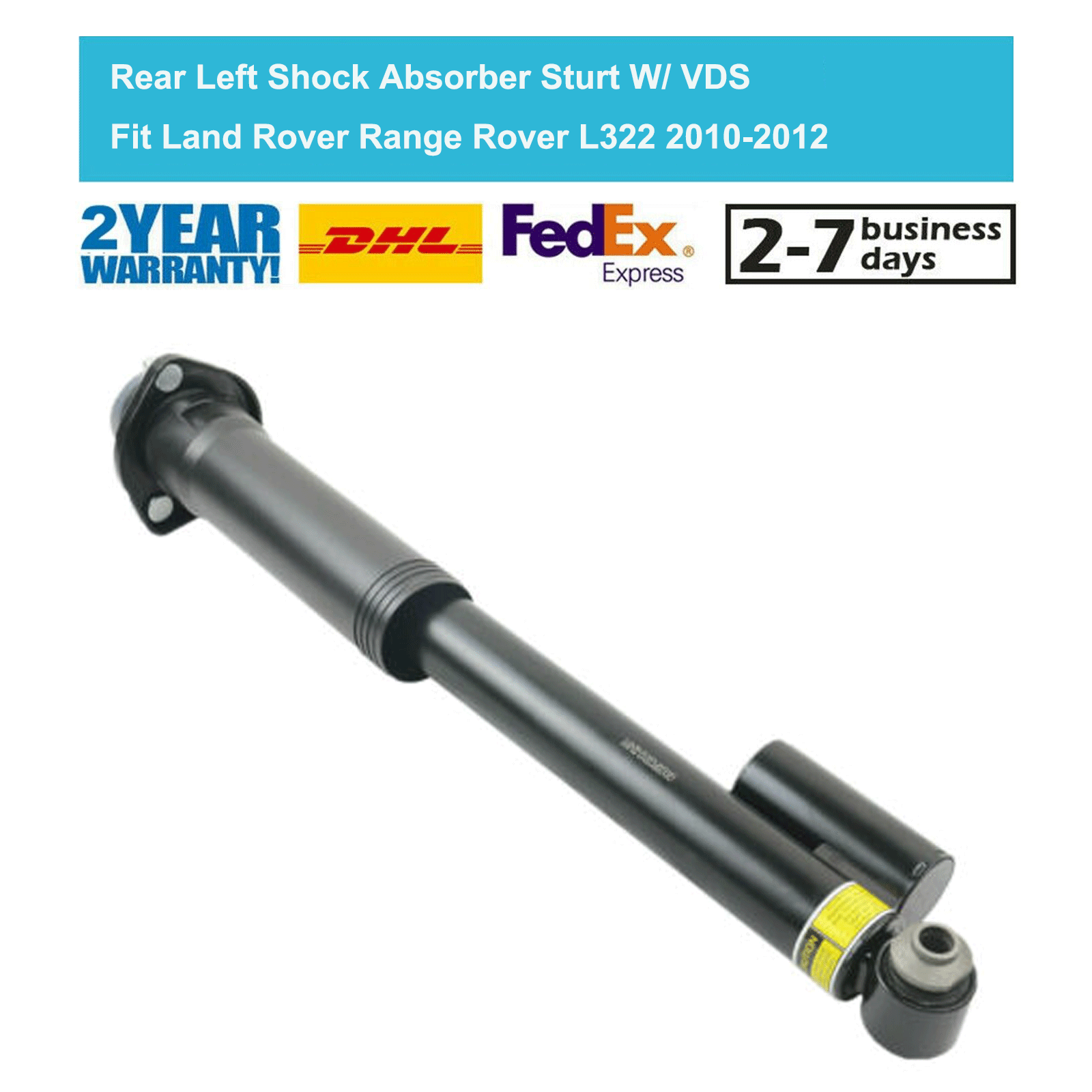 Rear Left Suspension Shock Absorber w/Electric For Land Rover Range ...