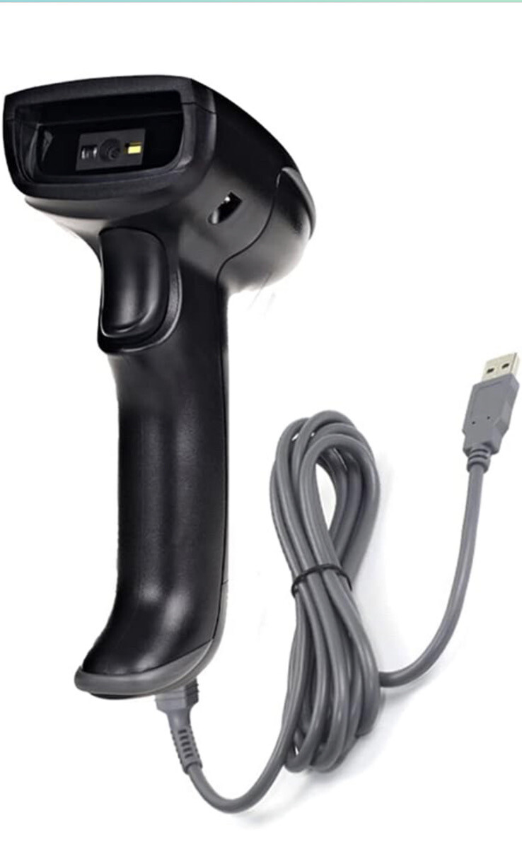 1D 2D Wired Handheld Bar Code Scanners Readers for Computers USB Cable ...