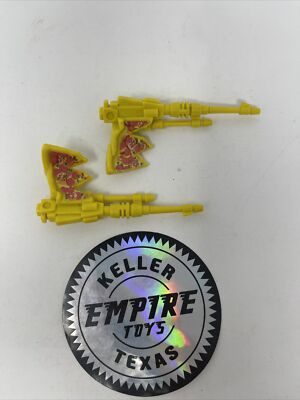 TMNT Pizza Powered Turtle Prop vehicle Machine Gun accessories 1994 ...