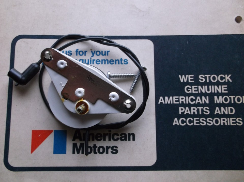 AMC AMX Javelin Gremlin Hornet Rebel NEW REAR LICENSE PLATE LIGHT NOS ...