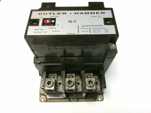 Cutler-Hammer C832KN9 Series C1 Magnetic Contactor for sale online | eBay