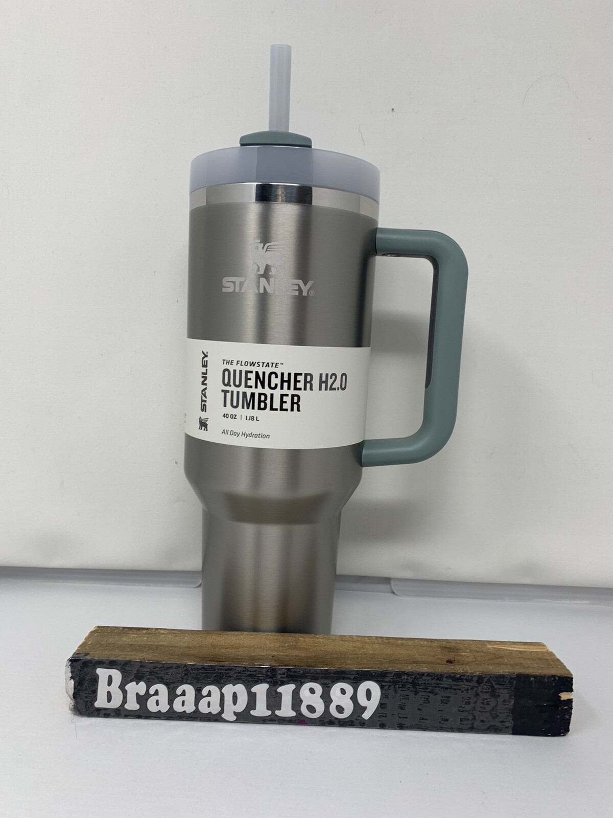 STANLEY The Quencher H2.0 Flowstate Tumbler 40oz SHALE stainless Steel ...