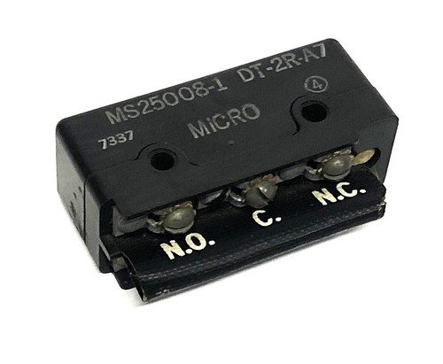 UND LAB INC DT-2R-A7 Micro Switch MS25008-1 (7337) NOS | eBay