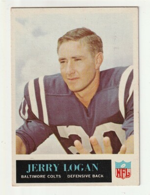 jerry logan 1965 philadelphia football #5 colts | eBay