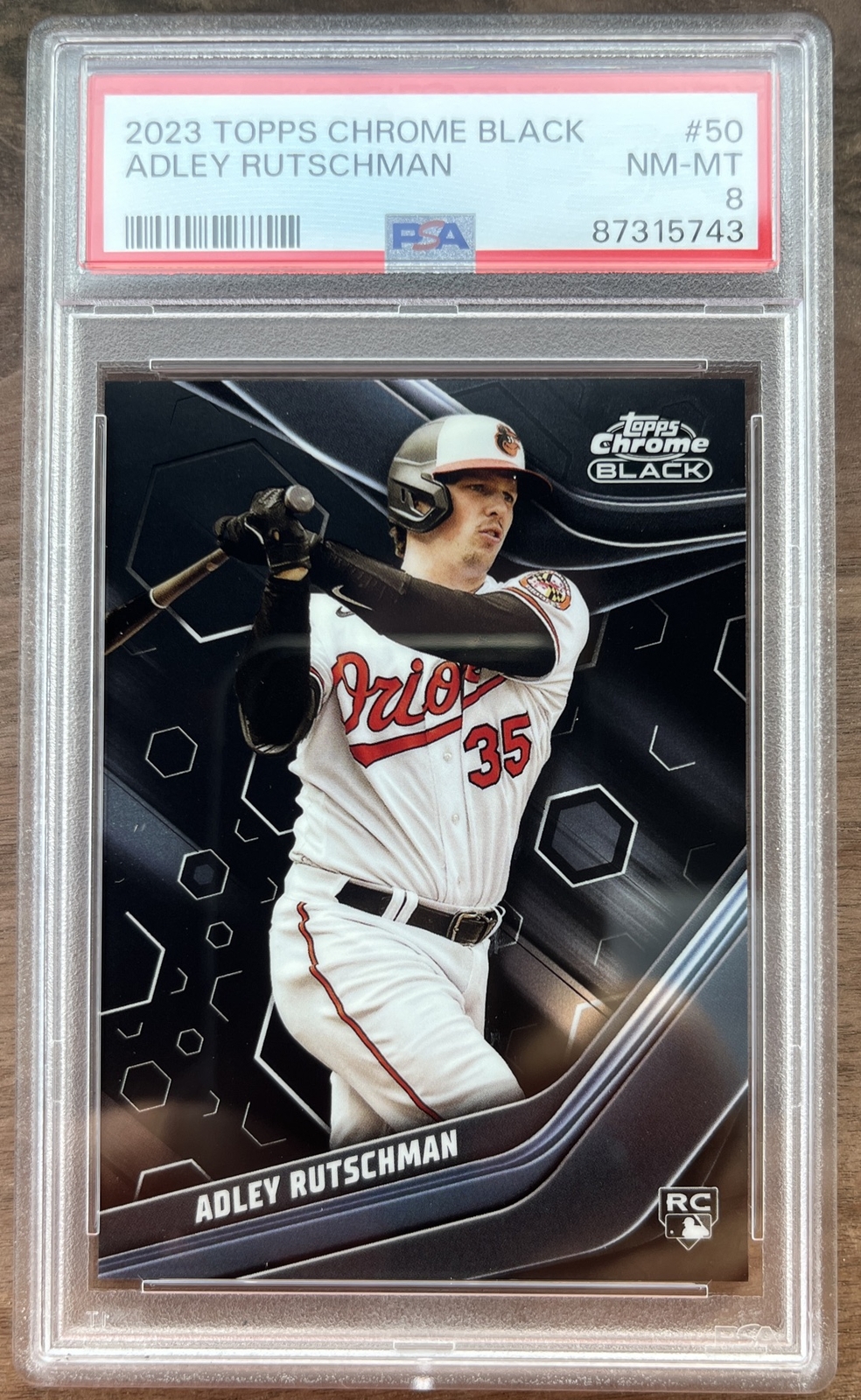 2023 Topps Chrome Black - Adley Rutschman #50 (RC) for sale online | eBay