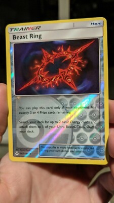 Pokemon TCG Forbidden Light - Beast Ring 102/131 (Reverse Holo) | eBay ...