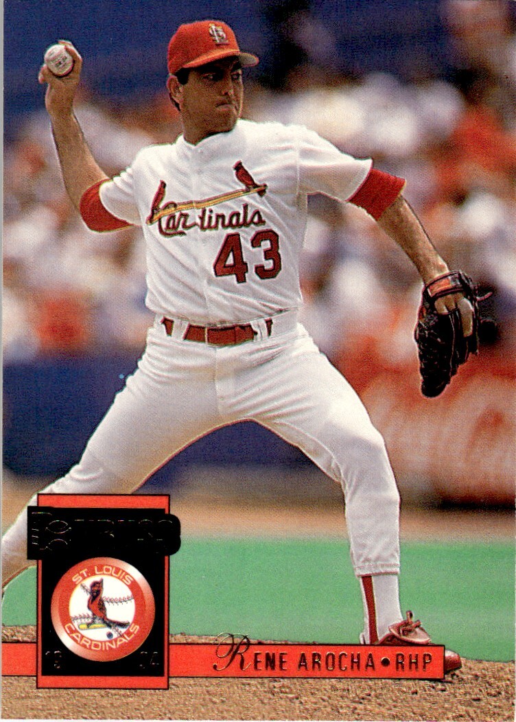 Rene Arocha #60 St. Louis Cardinals 1994 Donruss Baseball Card | eBay