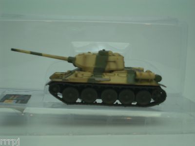 1:72 WW11 GROUND ARMOR TANK #36273 IRAQI ARMYT34/85 TANK PLATINUM COLL ...