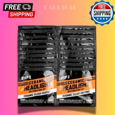 CERAKOTE® Ceramic Headlight Restoration Pro Kit – 20 Ceramic Wipes ...