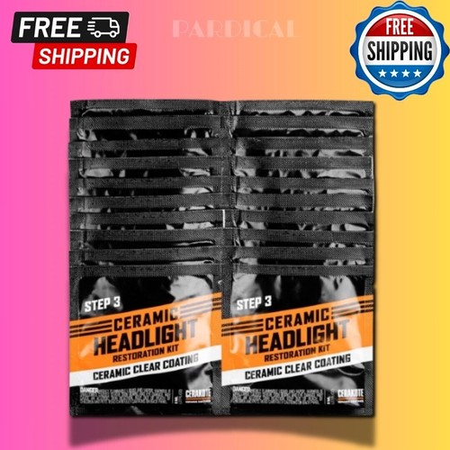 CERAKOTE® Ceramic Headlight Restoration Pro Kit – 20 Ceramic Wipes ...