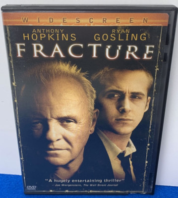 Fracture (DVD, 2007, Widescreen, Former Rental) Anthony Hopkins Ryan ...