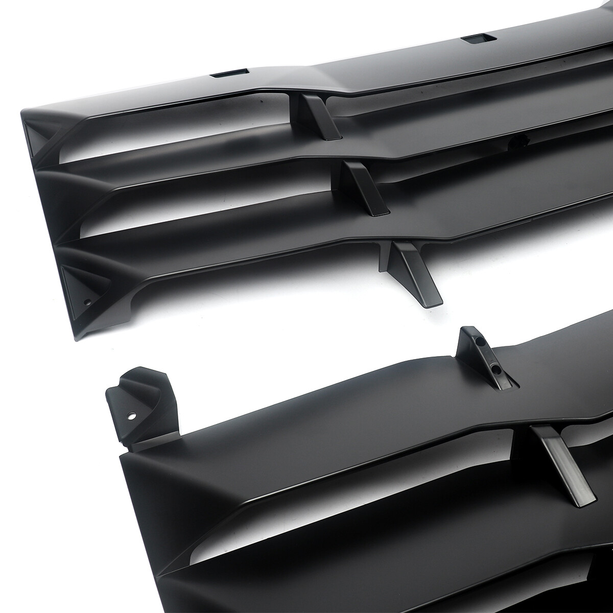 Rear Window Windshield Louvers Cover Matte Black For Dodge Charger 2011 ...