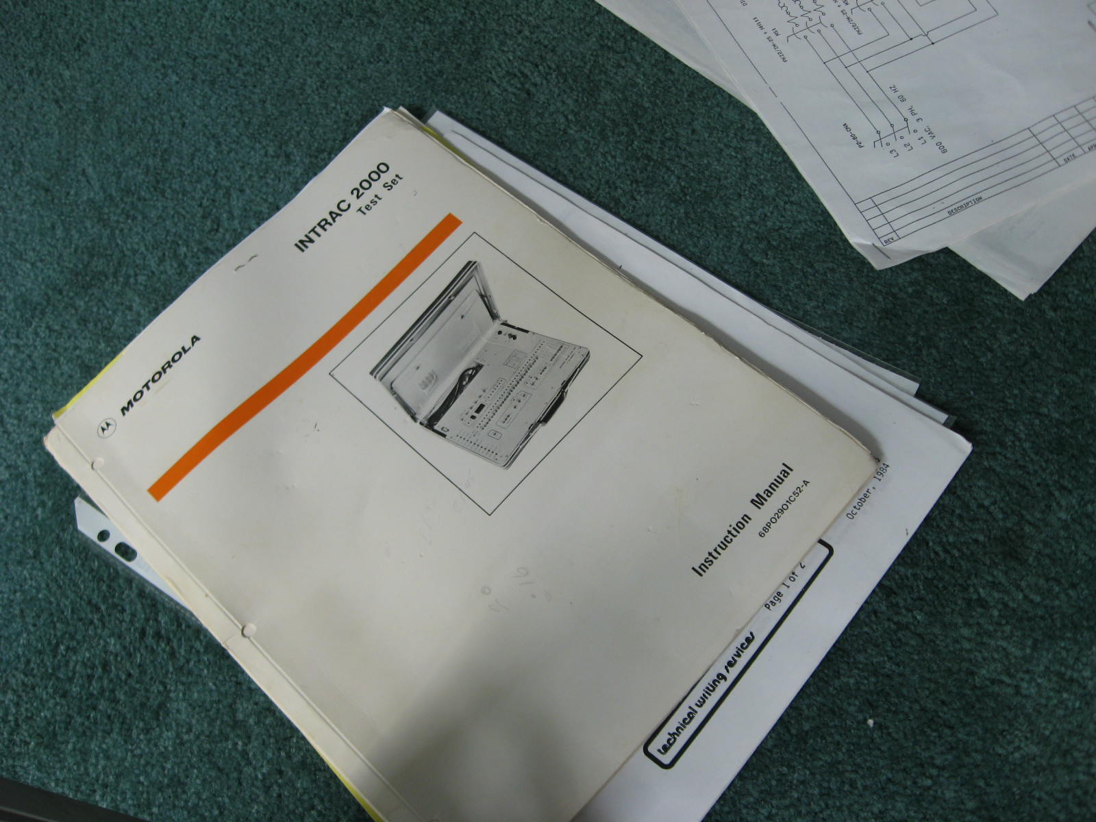 Motorola Intrac Datrac C1570A Mk2 Test Set in Case w Cables Manuals ...