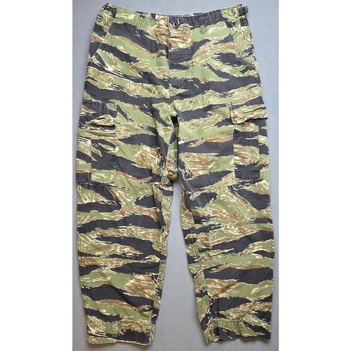 Tru Spec Tactical Cargo Pants Tiger Stripe Camo Military BDU Jungle Med ...