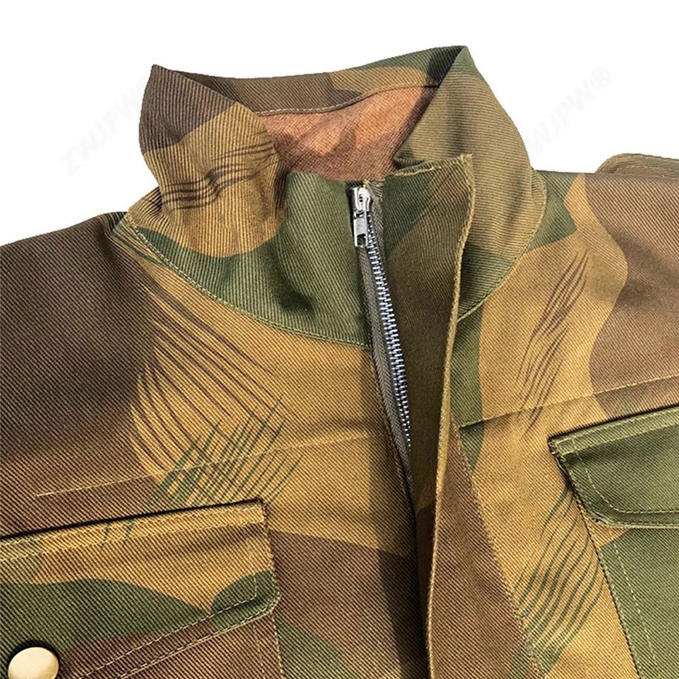 WWII British Paratroopers Denison Smock Tops Coat Jacket Camouflage ...