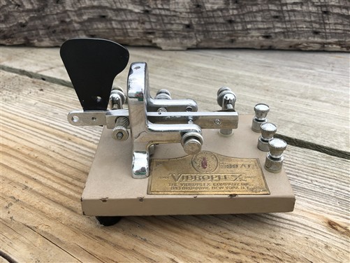 Telegraph Key, Morse Code, Vibrokeyer, Ham Radio, Iambic Paddles, Vibroplex, D | eBay