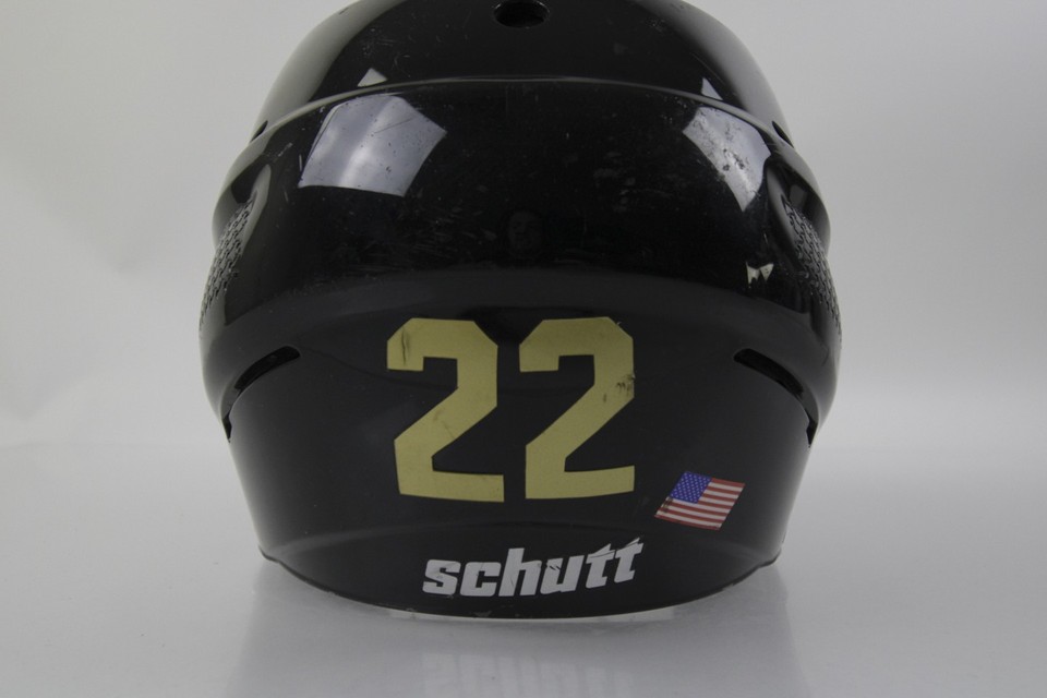 Western Michigan Broncos Schutt Batting Helmet Unisex Black Used | eBay