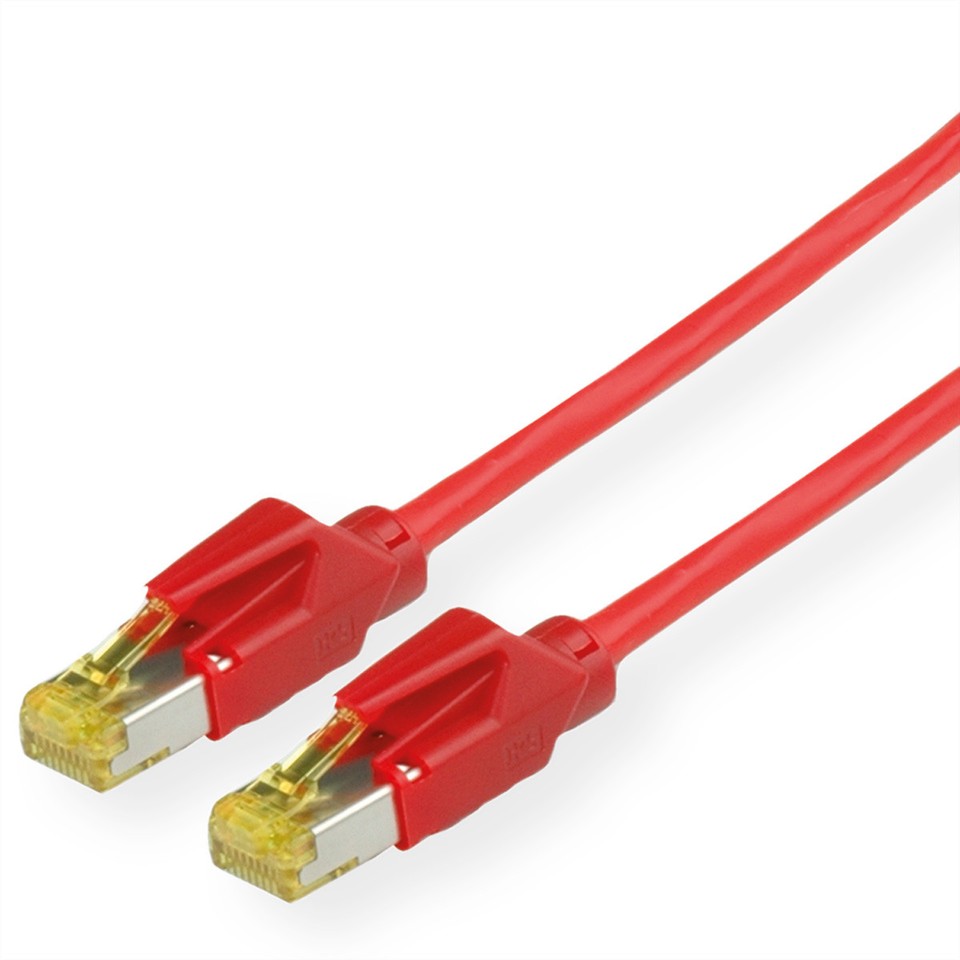 21.08.9541 LEONI Kerpen F6-90 S/F H Kat.6A 3.0 m rot TM31 ~D~ | eBay