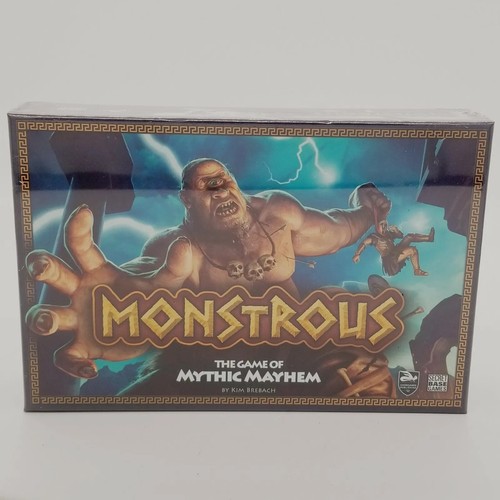 NEW Monstrous Mythic Mayhem Board Game Mythology Card Gods Monsters ...