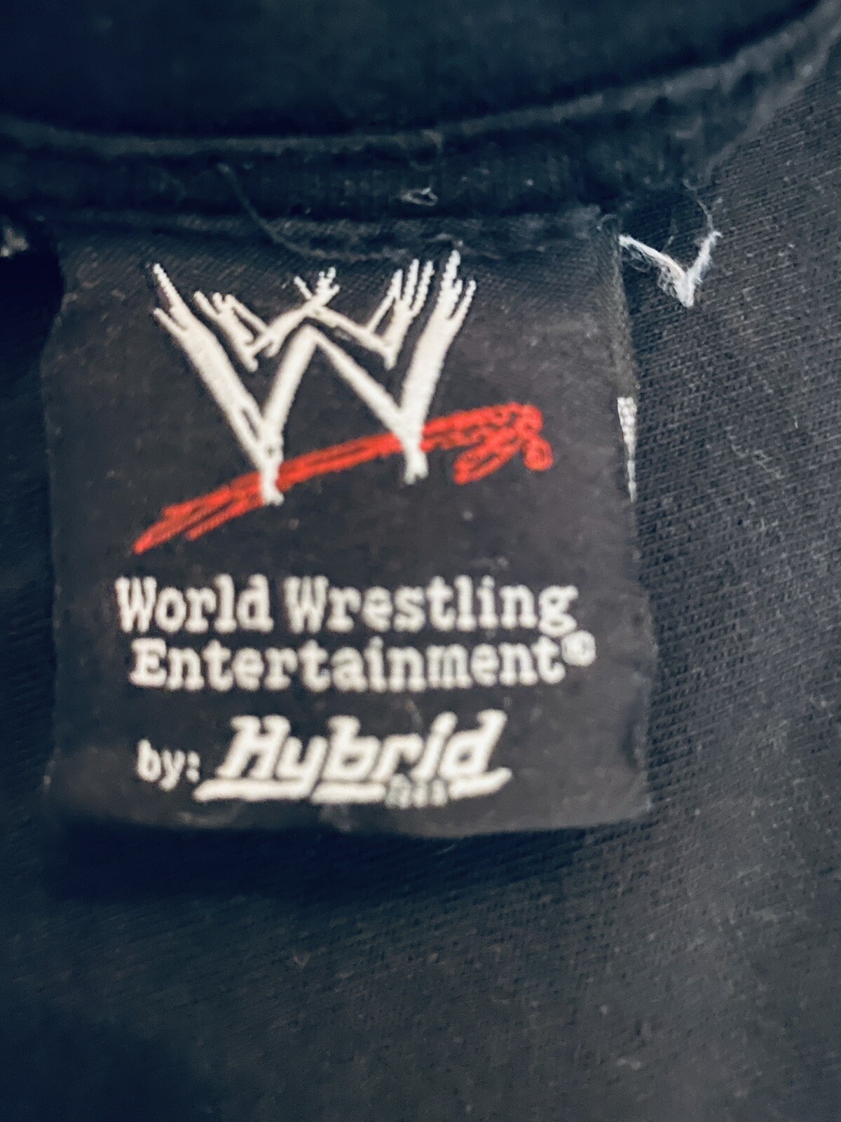 2007 JOHN CENA WWE WWF Wrestling Hybrid T-shirt Black… - Gem