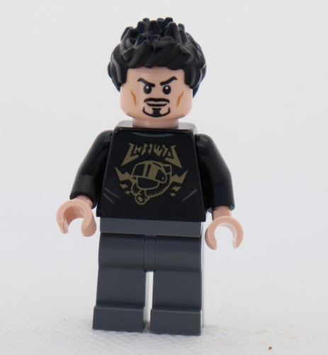 Tony Stark W/ Black/Gold Top 76216 76194 Infinity Super Hero LEGO ...