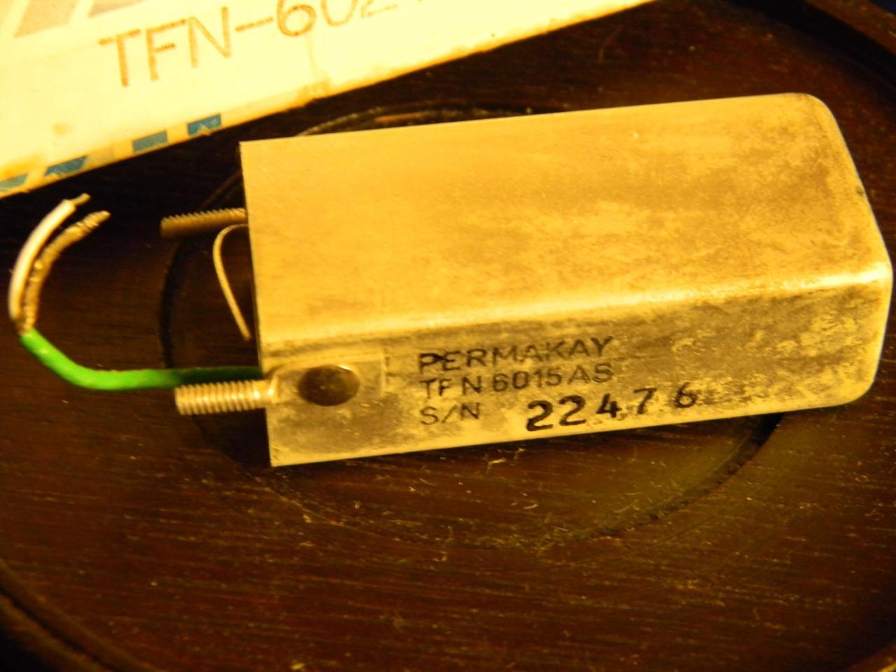 Vintage Motorola Permakay Filter TFN-6015AS Bandpass Filter; New Old ...