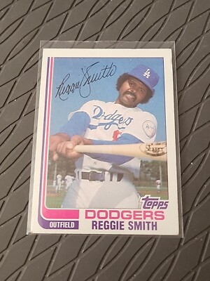 Reggie Smith 1982 TOPPS Baseball Card | eBay