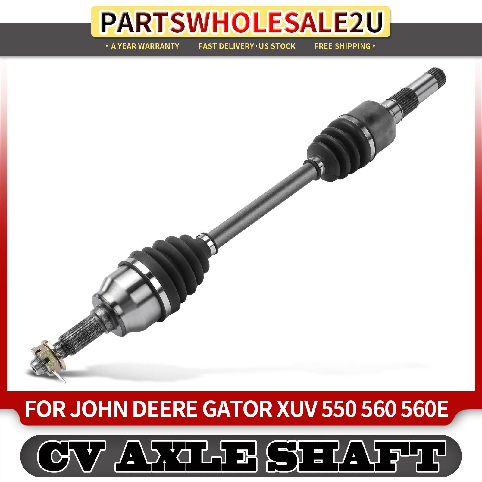 New Rear Right CV Axle Assembly for John Deere Gator XUV 550 560 560E ...