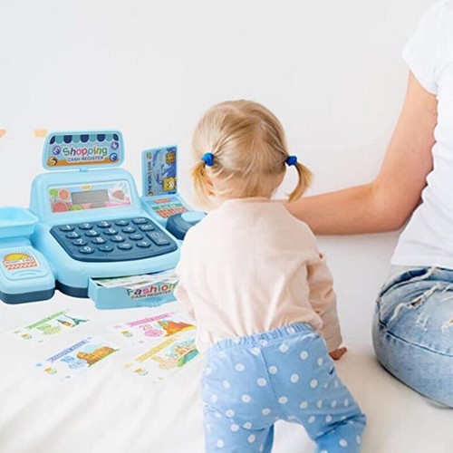 Kids' Pretend Play Cash Register Toy with Realistic Sounds - Shop Till ...