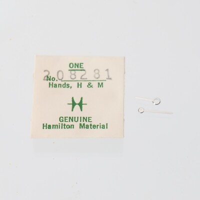 Hamilton Watch Hands No. 208281 Original Pair Hour Minute Watchmaker ...