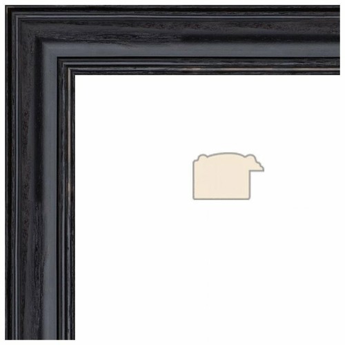 ArtToFrames 0066-59504-YBLK 1.25" Wide Solid Red Oak Picture Frame ...