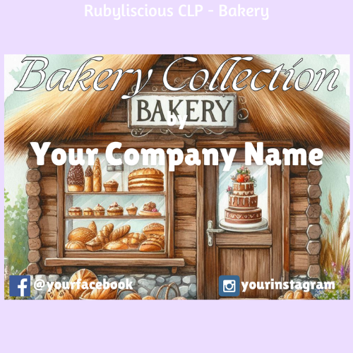 Personalised HB Bargain Box Stickers - Bakery Collection - FREE POST | eBay