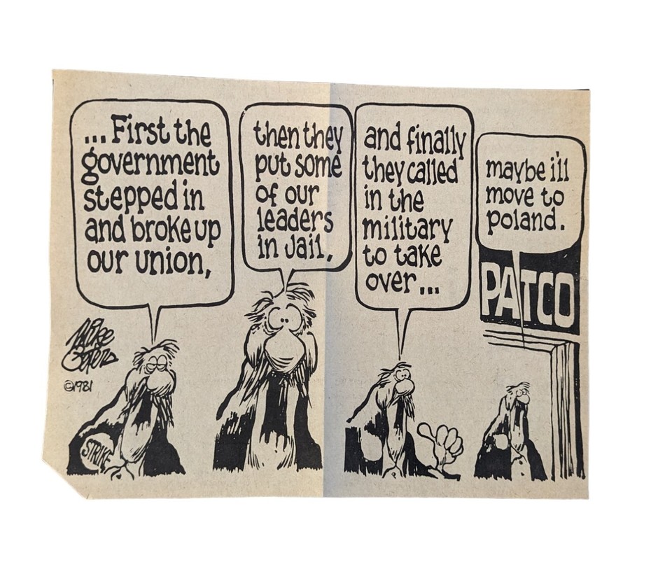 Vintage 1976 - 1984 Political Cartoons Cut Out Of Newspaper Comics ...