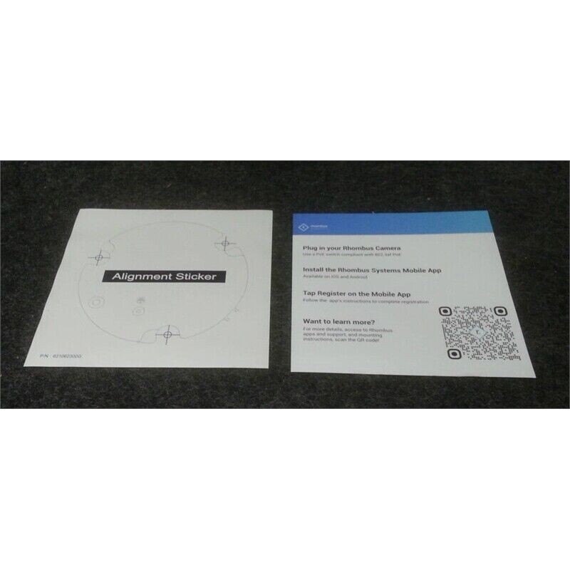 Rhombus R200 256GB 5MP DOME CAMERA R200-256 New | eBay