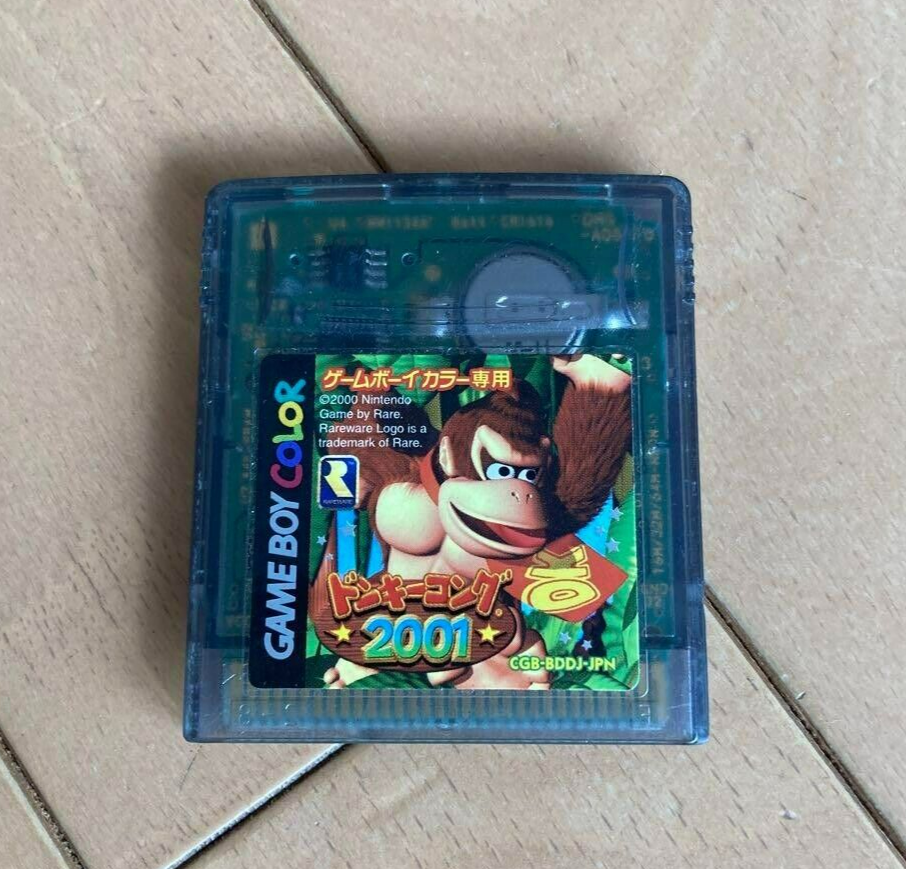 Donkey Kong 2001 GBC GameBoy only cartridge Nintendo Japan | eBay