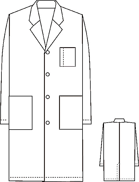 Scientist Lab Coat Clipart