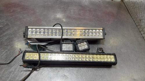 AFTERMARKET TWO LED LIGHT BARS AND TWO SPOTLIGHTS SET | eBay