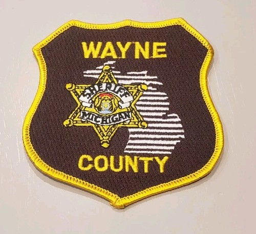Wayne County Michigan Sheriff Shoulder Patch | eBay